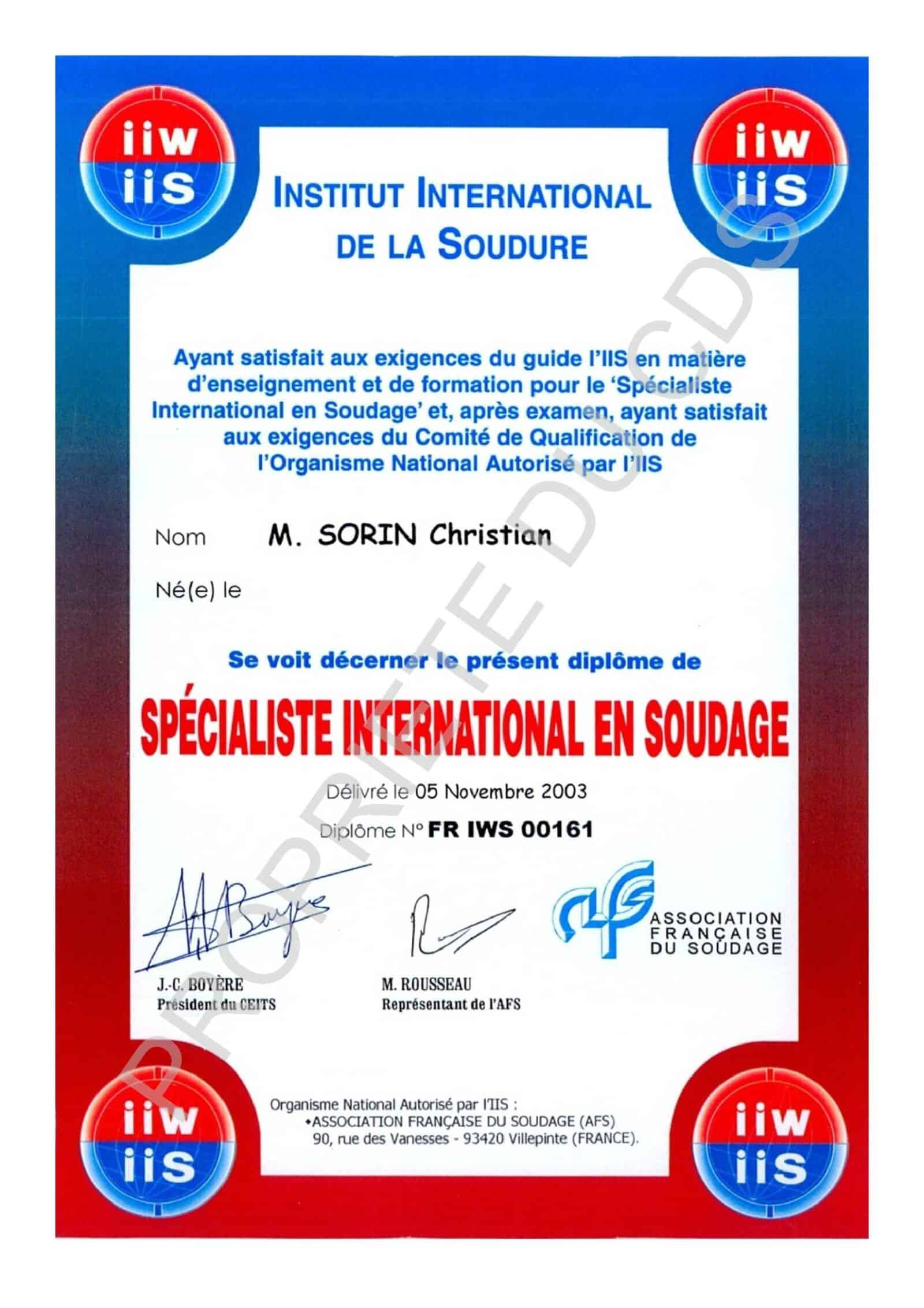 Qui sommes-nous ? - CD Soudage